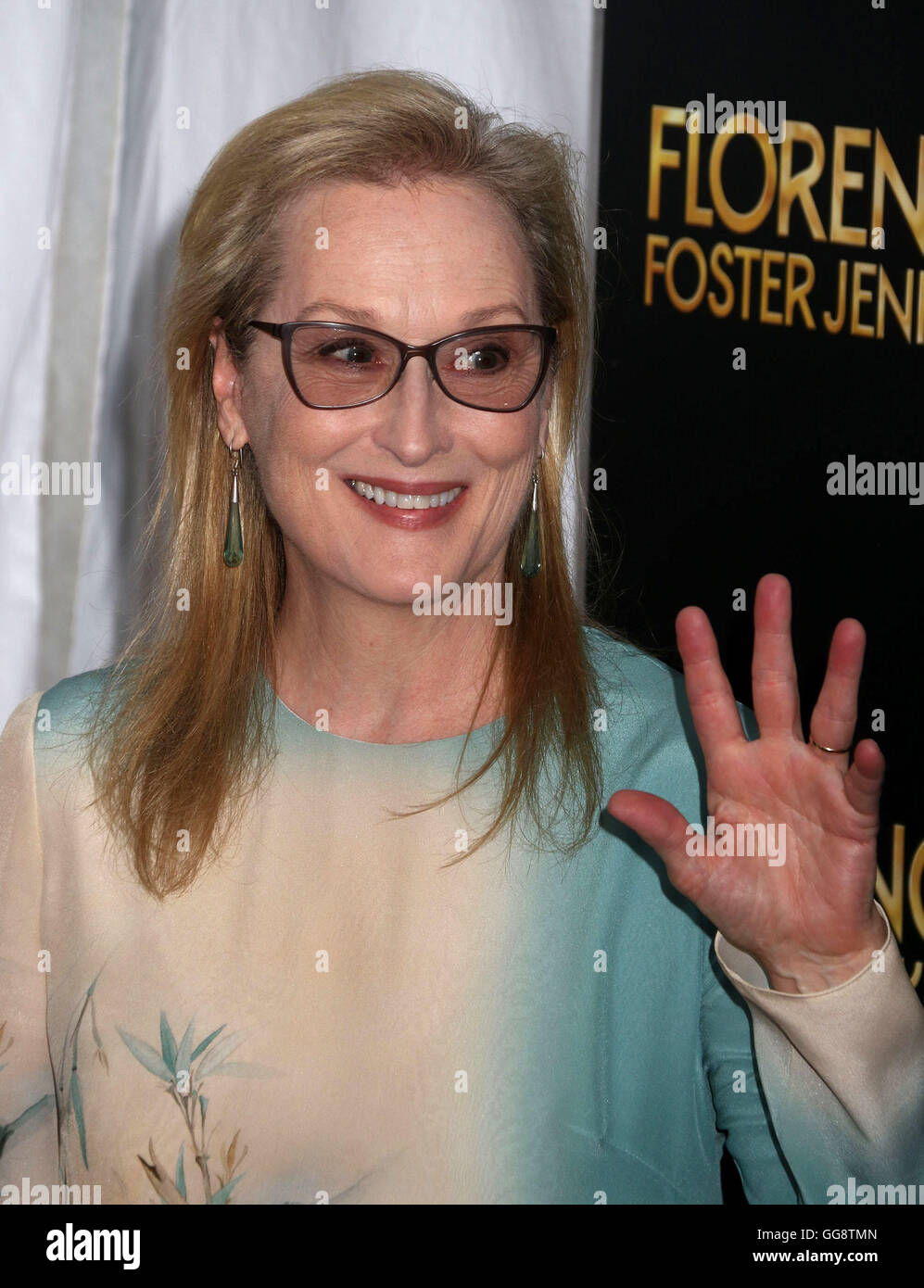New York, USA. 9th Aug, 2016. Actress MERYL STREEP attends the New York ...