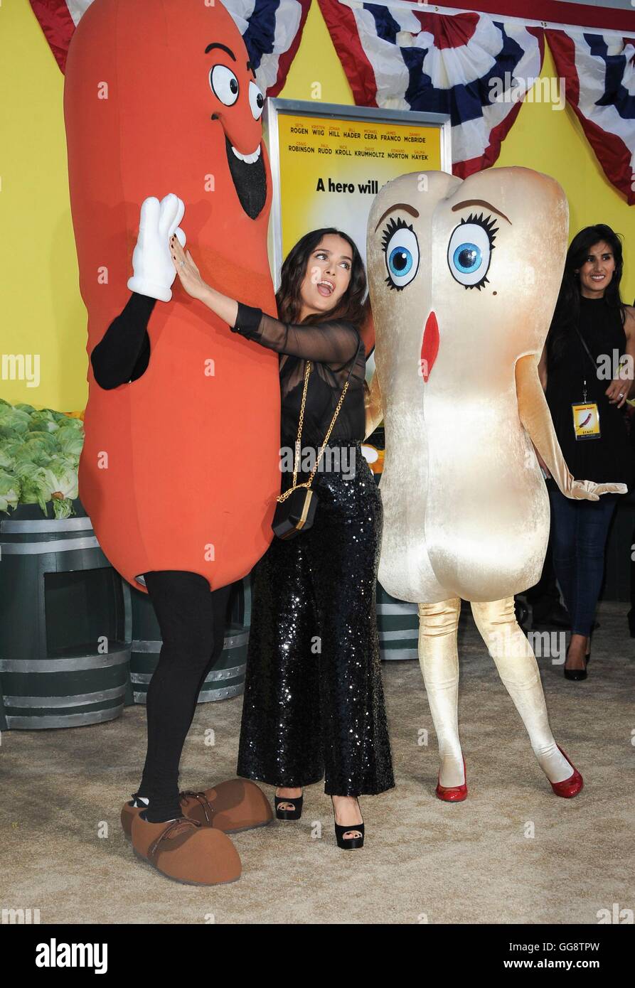 Los Angeles, CA, USA. 9th Aug, 2016. Salma Hayek at arrivals for ...