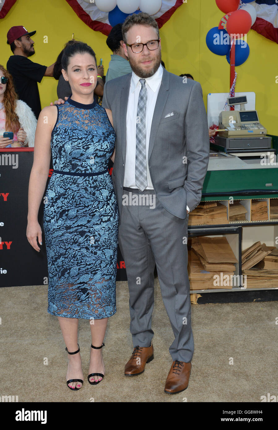 Seth rogen sausage party world premiere los angeles hi-res stock ...