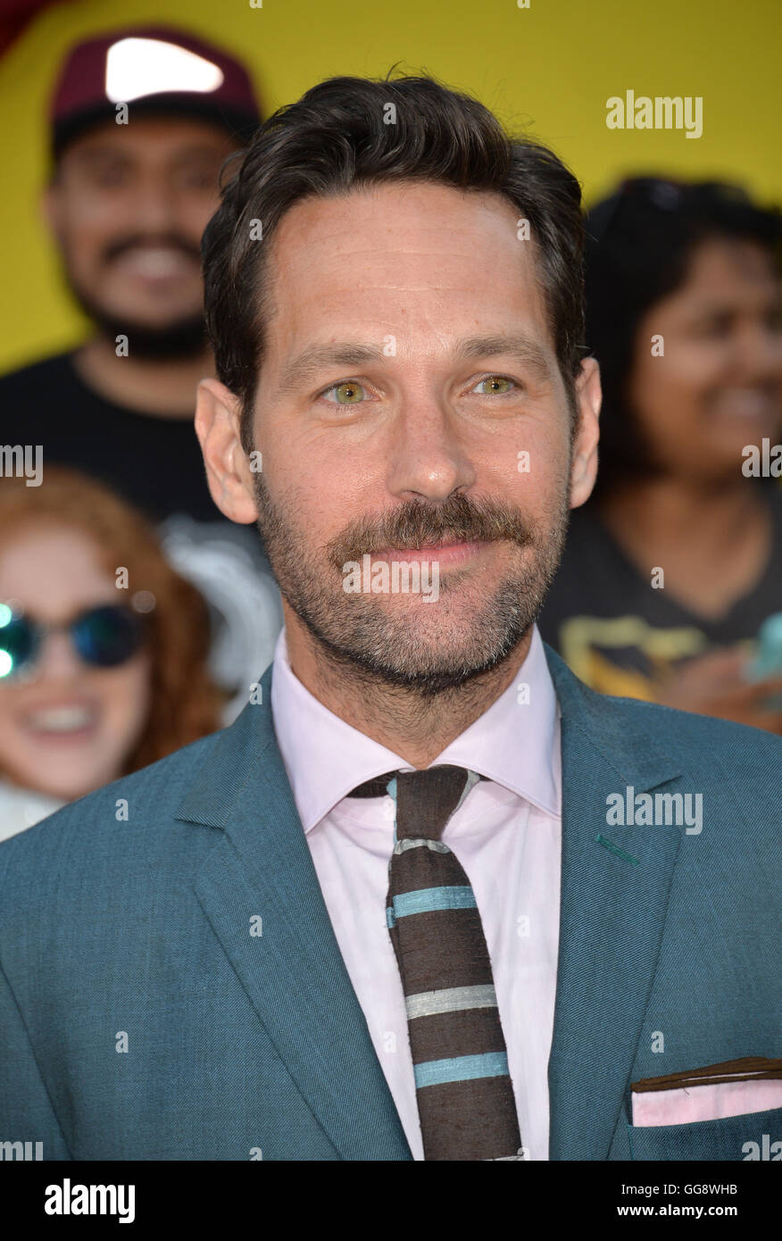 Paul rudd sausage party world premiere los angeles hi-res stock ...