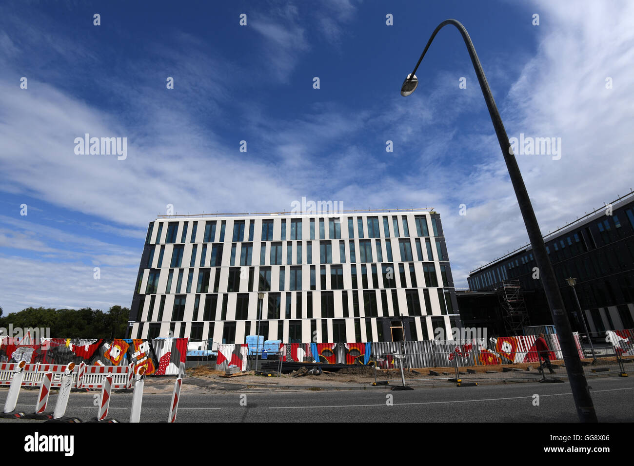 Potsdam, Germany. 09th Aug, 2016. The new building of the Investment ...