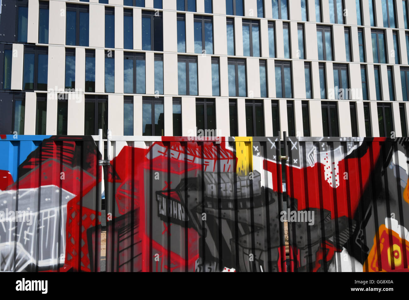 Potsdam, Germany. 09th Aug, 2016. The new building of the Investment ...