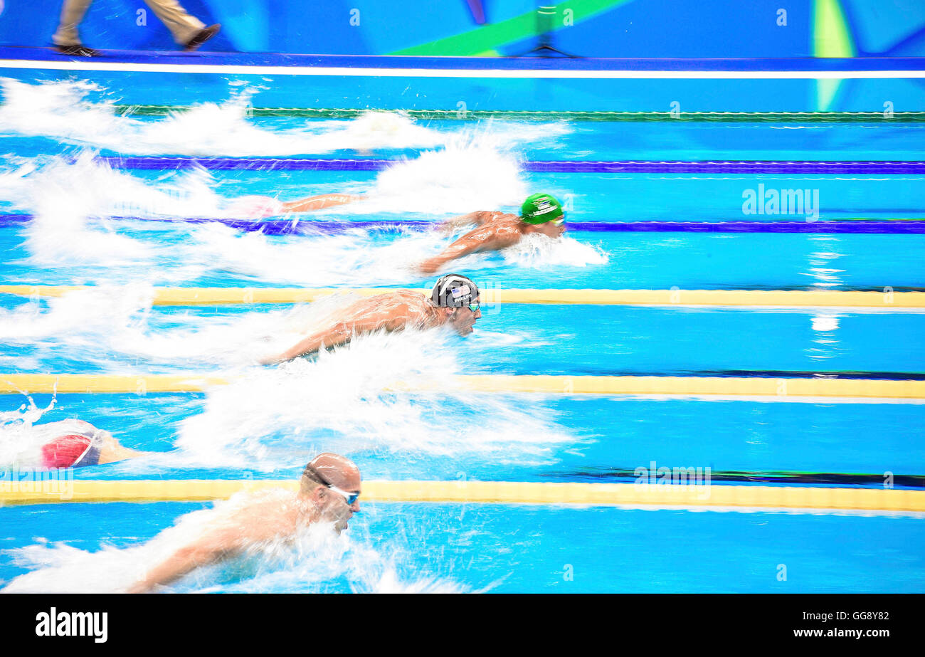 Rio de Janeiro, Brazil. 9th August, 2016. 2016 Swimming Olympics ...