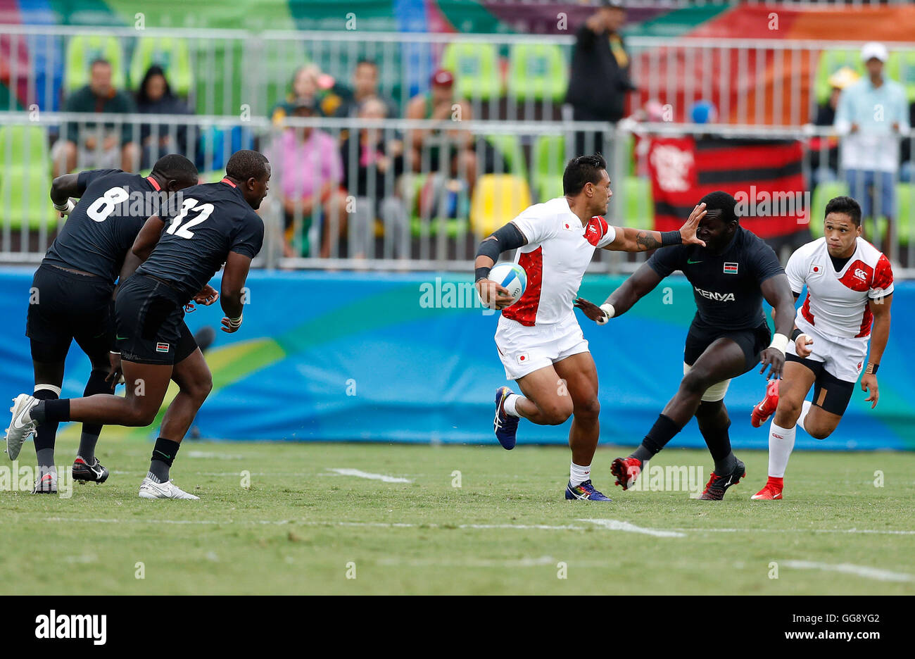 Rio de Janeiro, Brazil. 10th August, 2016. Olympics 2016 Rugby 7 ...