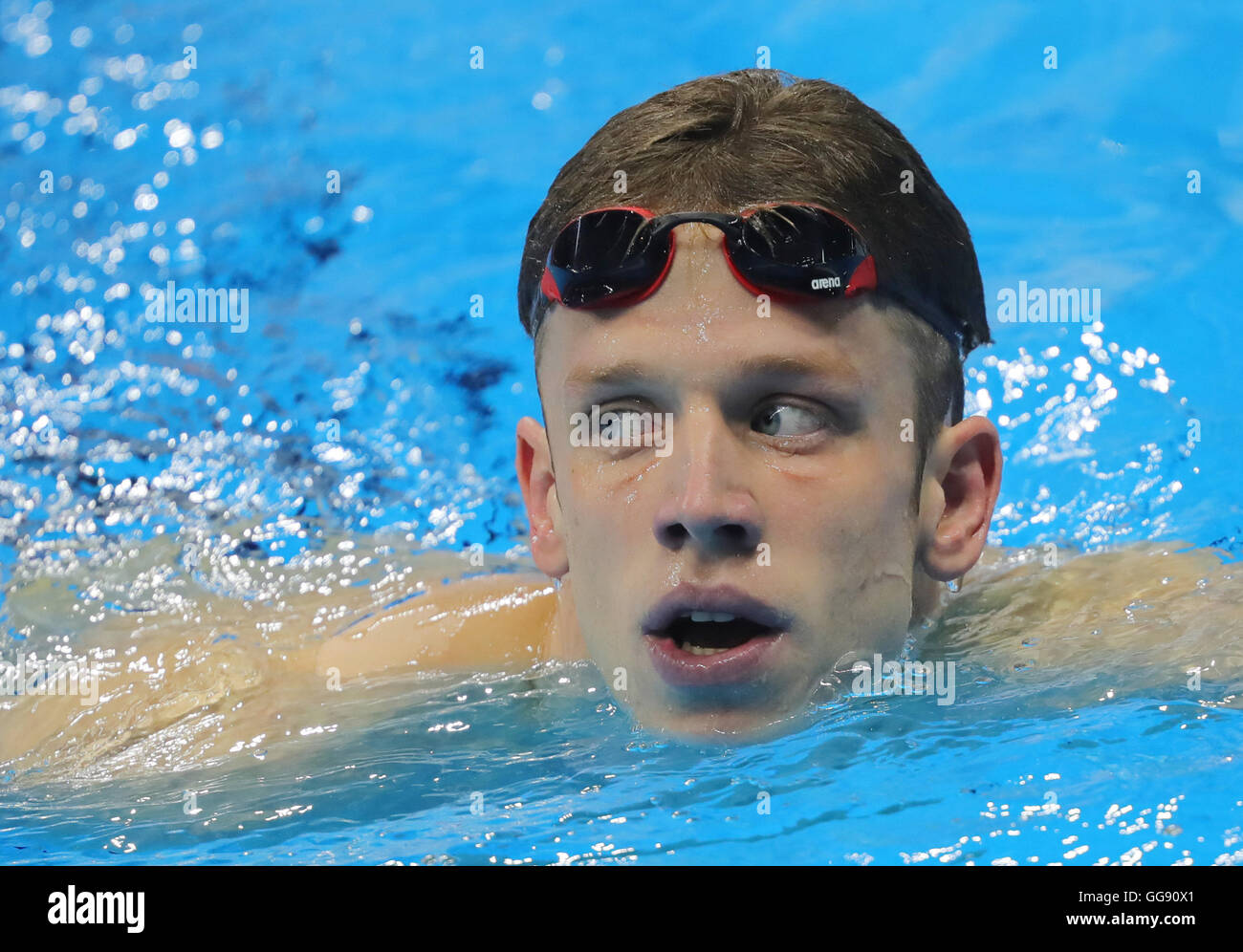 Rio de Janeiro, Brazil. 10th Aug, 2016. Philip Heintz of Germany reacts ...
