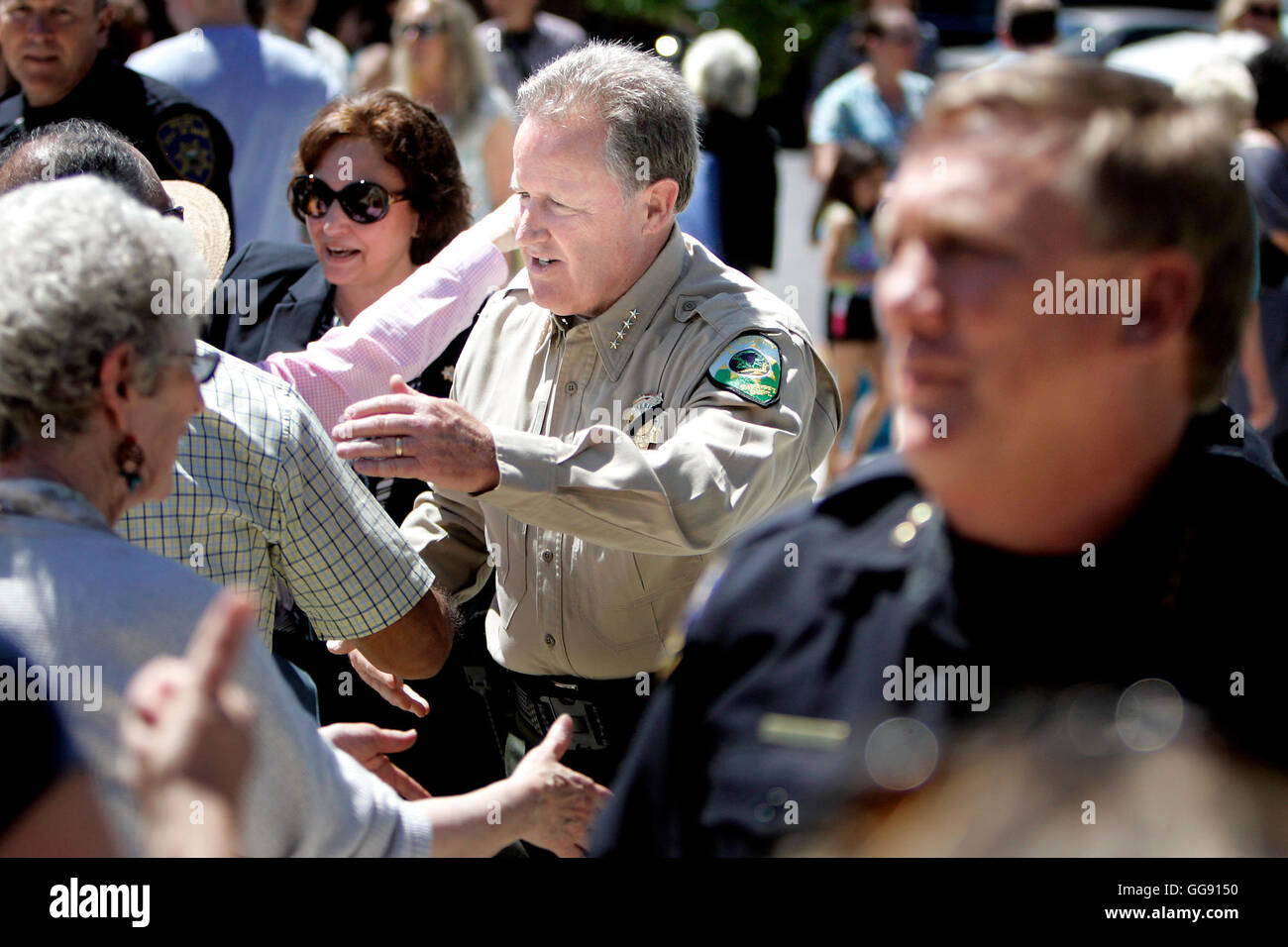Napa county sheriff john robertson hi-res stock photography and images ...