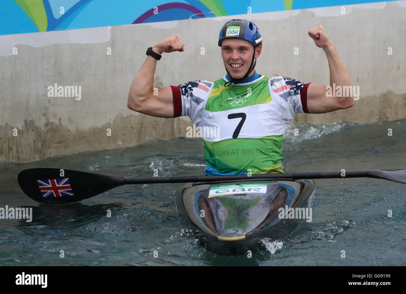 Rio de Janeiro, Brazil. 10th Aug, 2016. Winner Joseph Clarke of Great ...