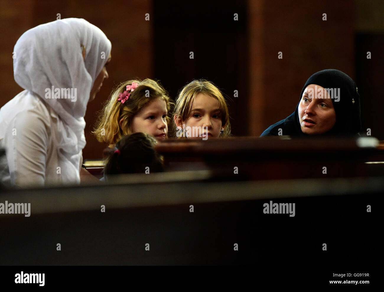 Prague, Czech Republic. 10th Aug, 2016. Demonstration Muslims Against ...