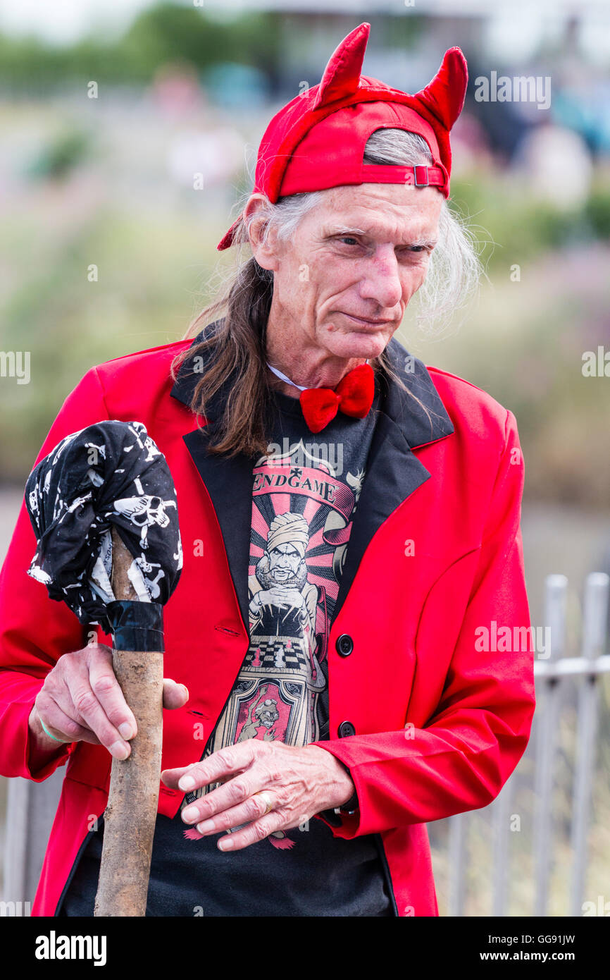 Medieval actor devil costume hi-res stock photography and images - Alamy
