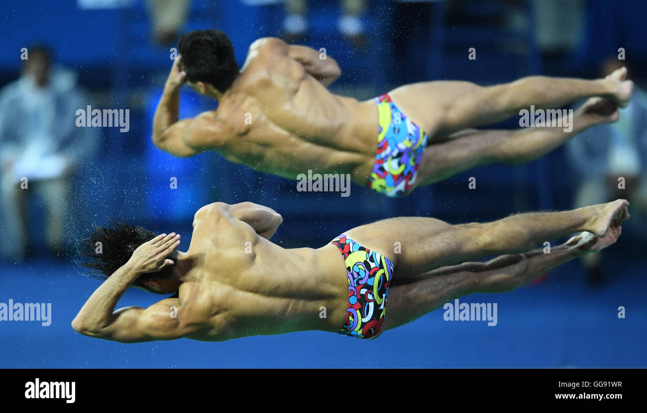 Rio de Janeiro, Brazil. 10th Aug, 2016. Andrea Chiarabini and Giovanni ...
