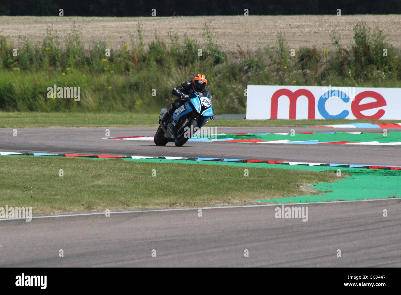 Thruxton Superbikes UK Stock Photo - Alamy