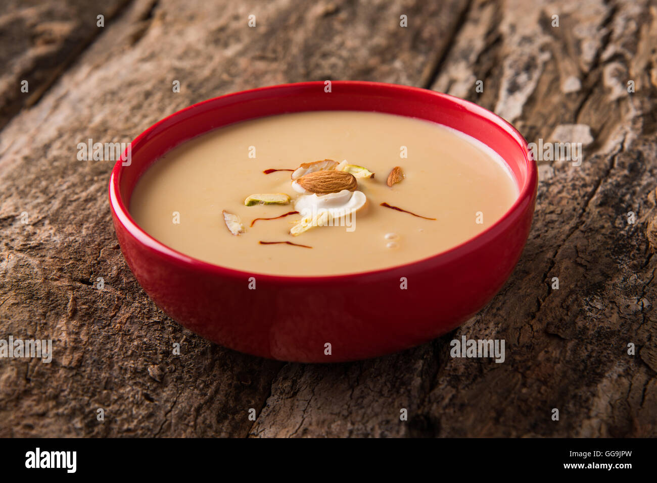 Delicious Indian sweet Rabdi with dry fruits toppings Stock Photo - Alamy