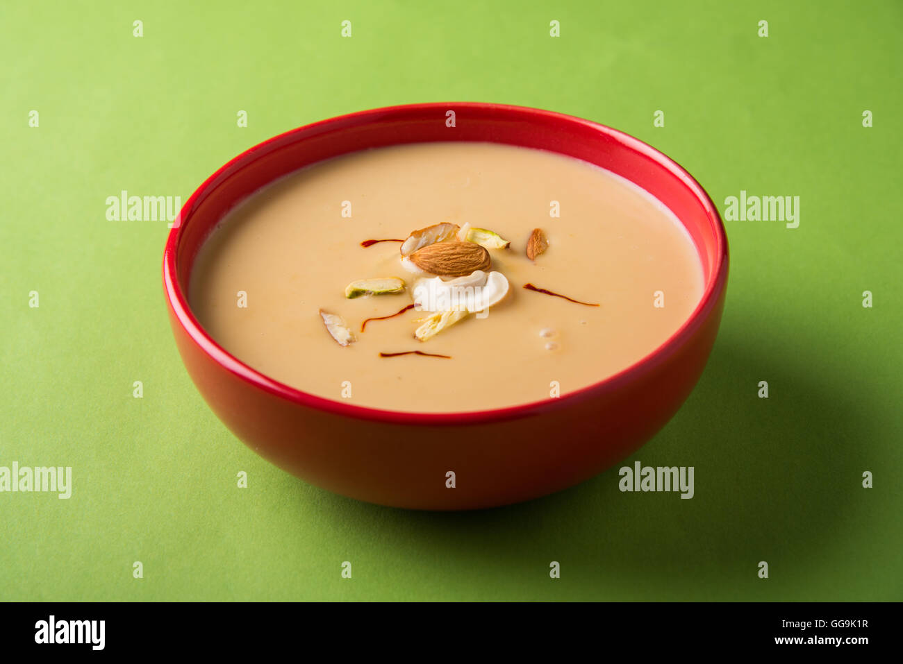 Delicious Indian sweet Rabdi with dry fruits toppings Stock Photo - Alamy