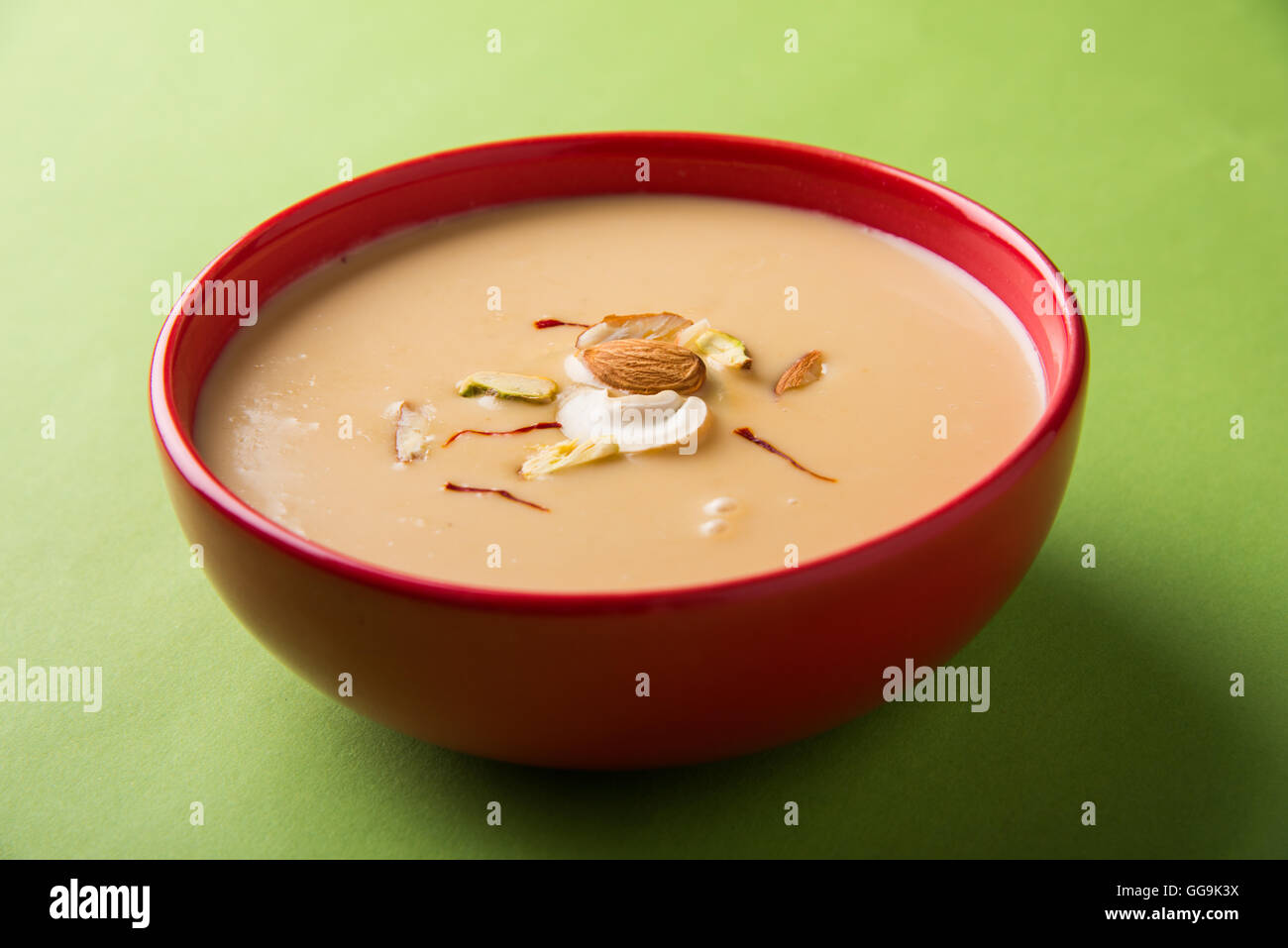 Delicious Indian sweet Rabdi with dry fruits toppings Stock Photo - Alamy