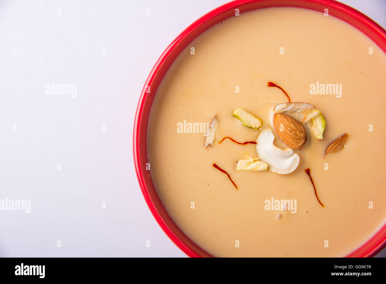 Delicious Indian sweet Rabdi with dry fruits toppings Stock Photo - Alamy