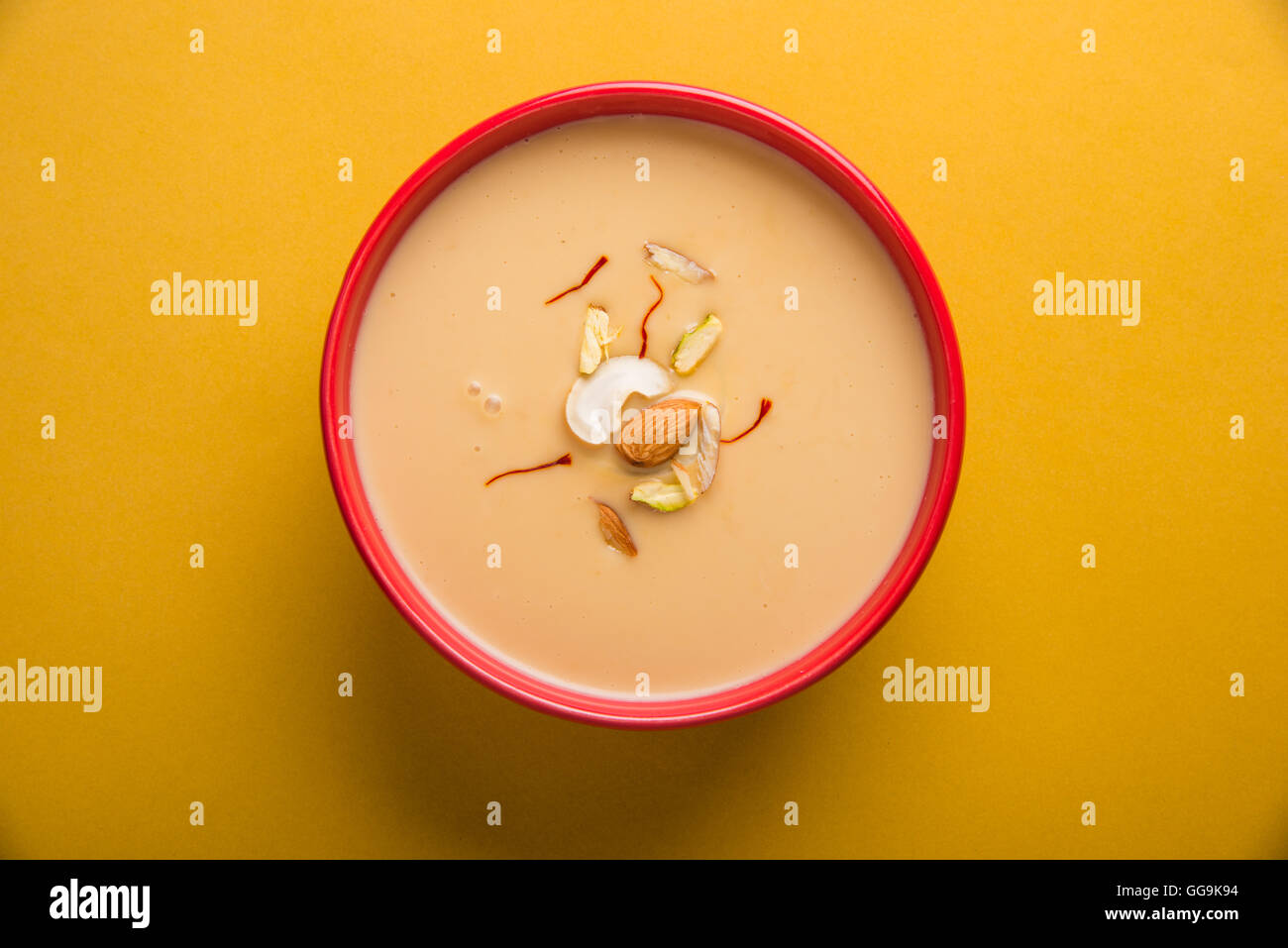 Delicious Indian sweet Rabdi with dry fruits toppings Stock Photo - Alamy
