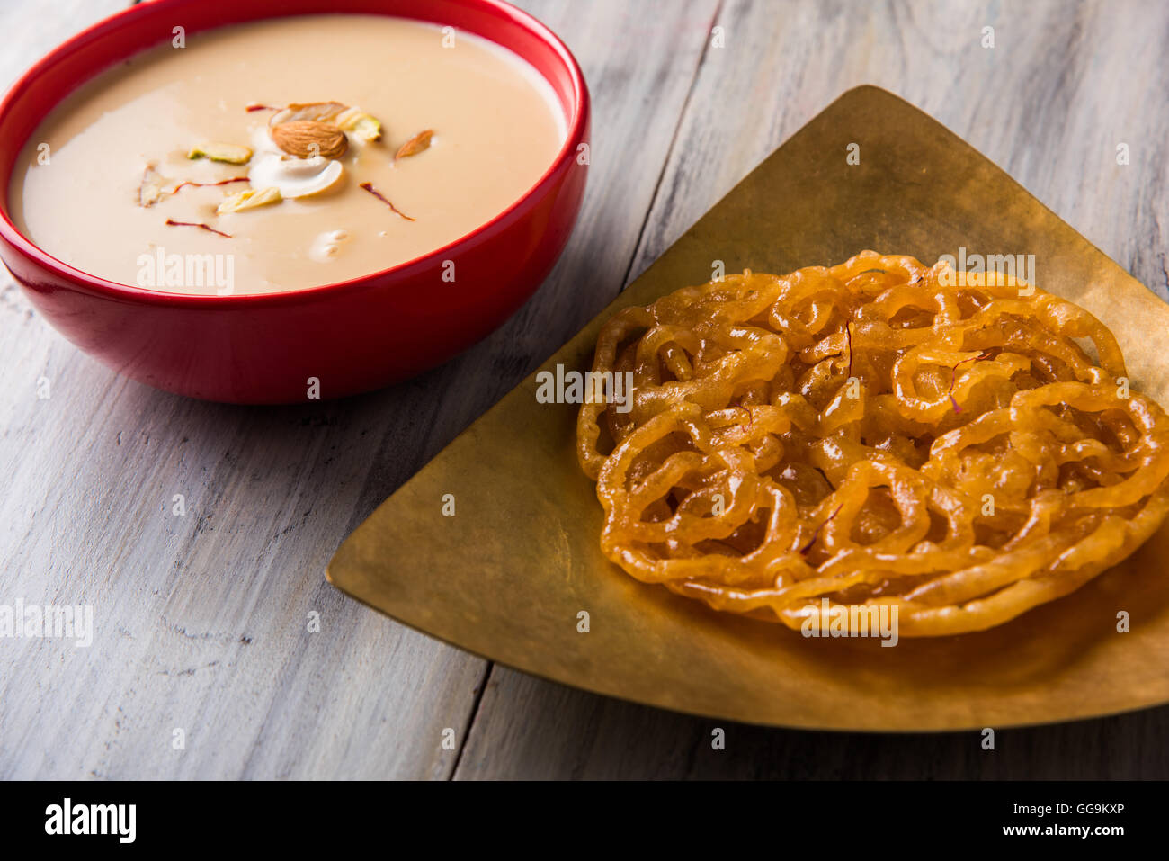 Jalebi With Rabri