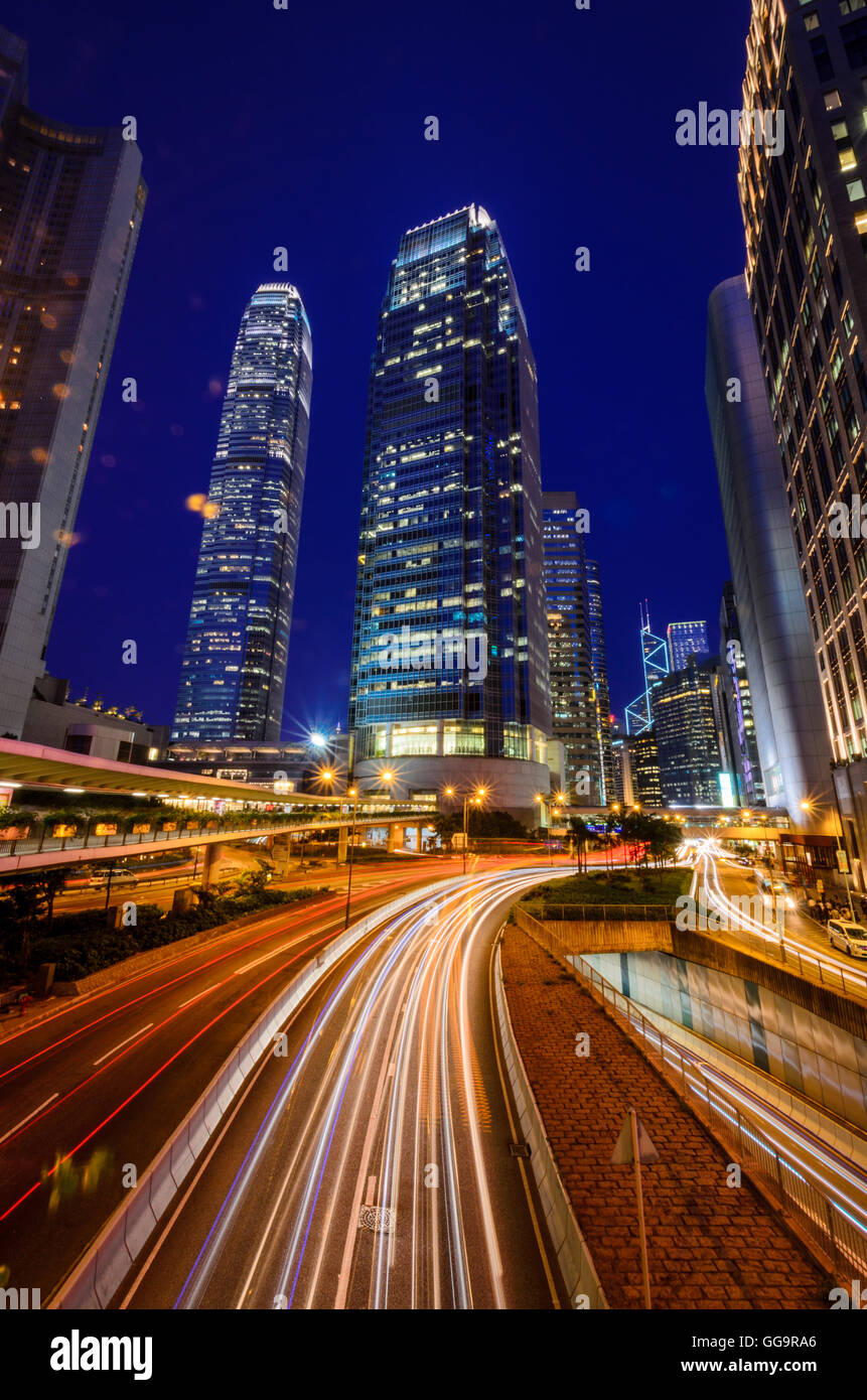 Central Hong Kong with IFC Building, Hong Kong, China, Asia Stock Photo ...