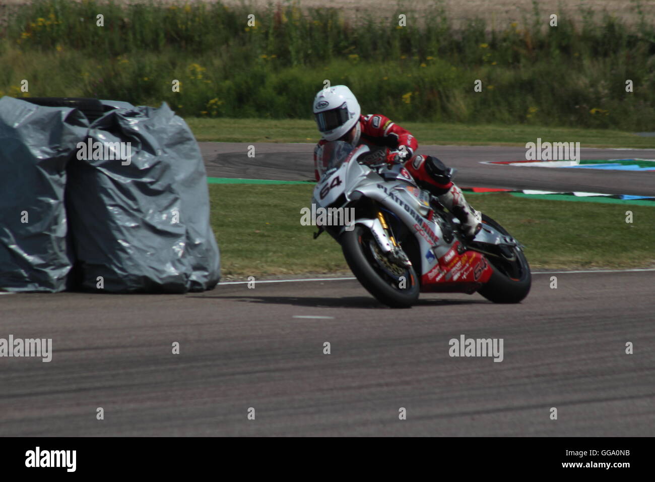 Thruxton Superbikes UK Stock Photo - Alamy