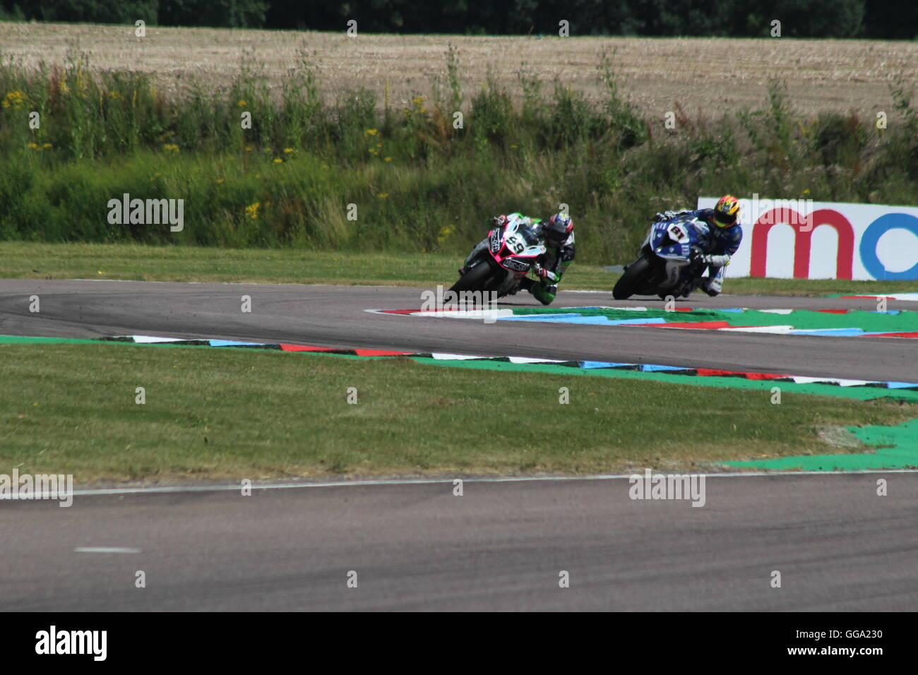 Thruxton track day hi-res stock photography and images - Alamy