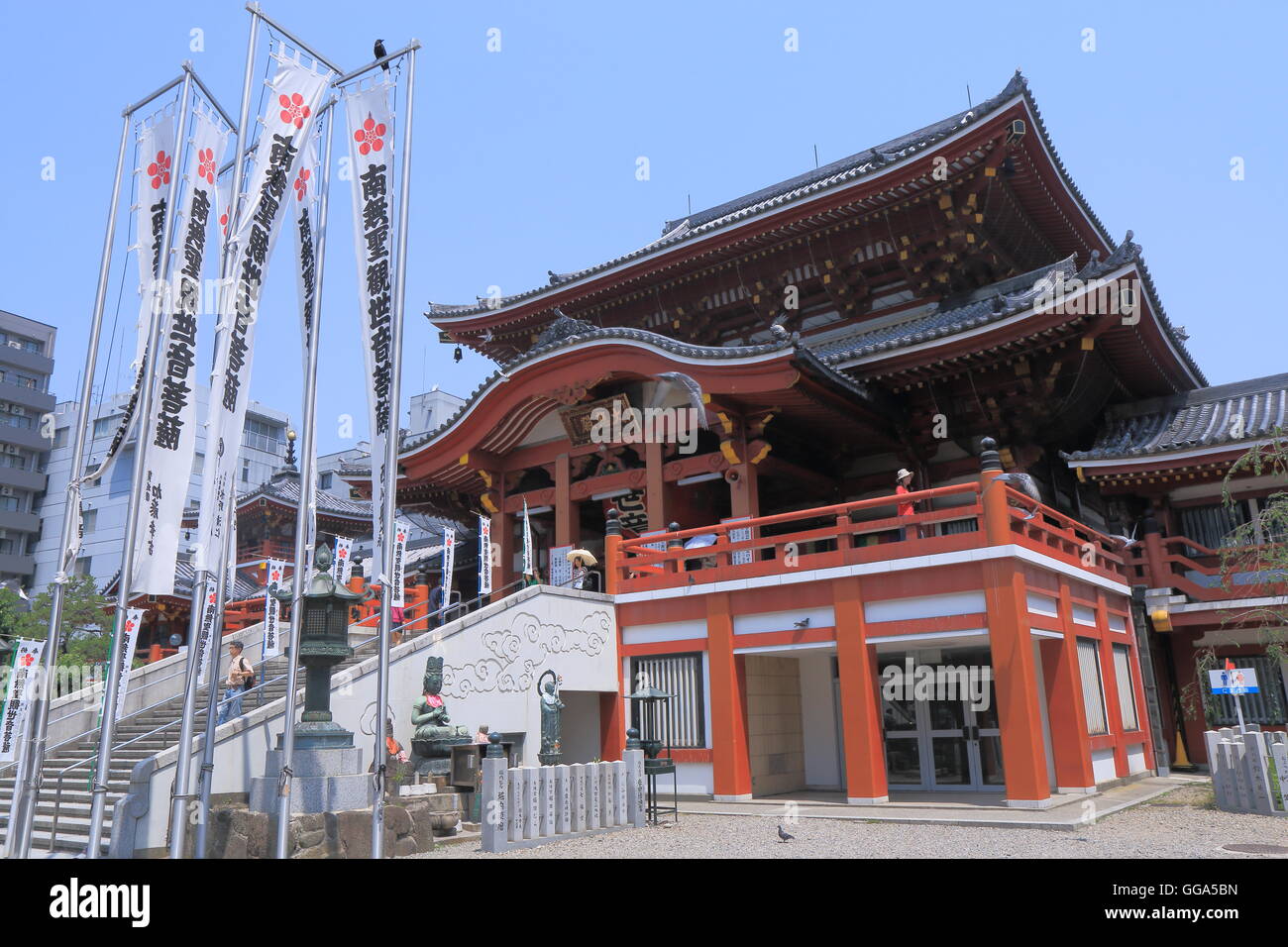 Osu Kannon temple in Nagoya Japan Stock Photo - Alamy
