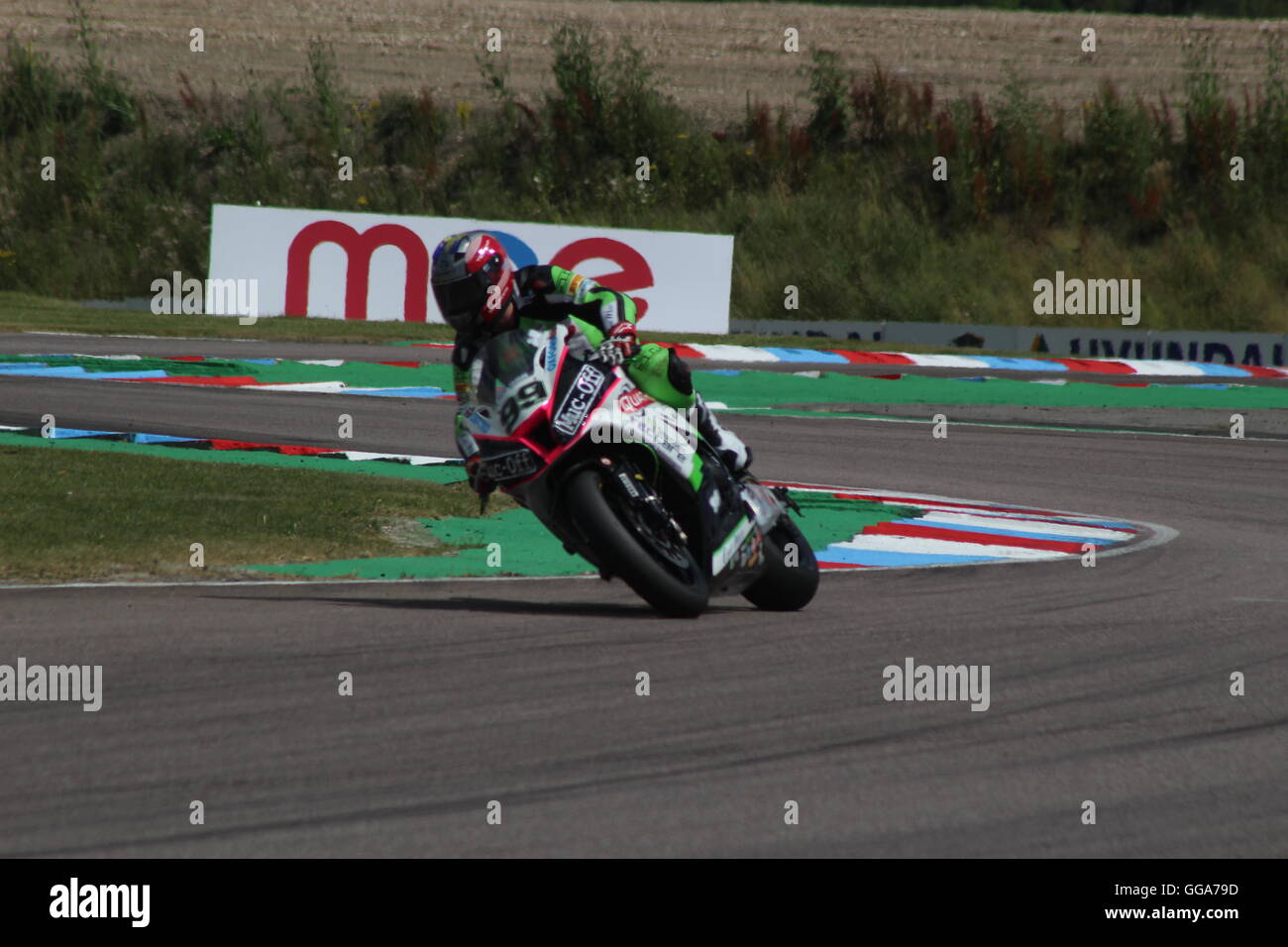 Thruxton Superbikes UK Stock Photo - Alamy