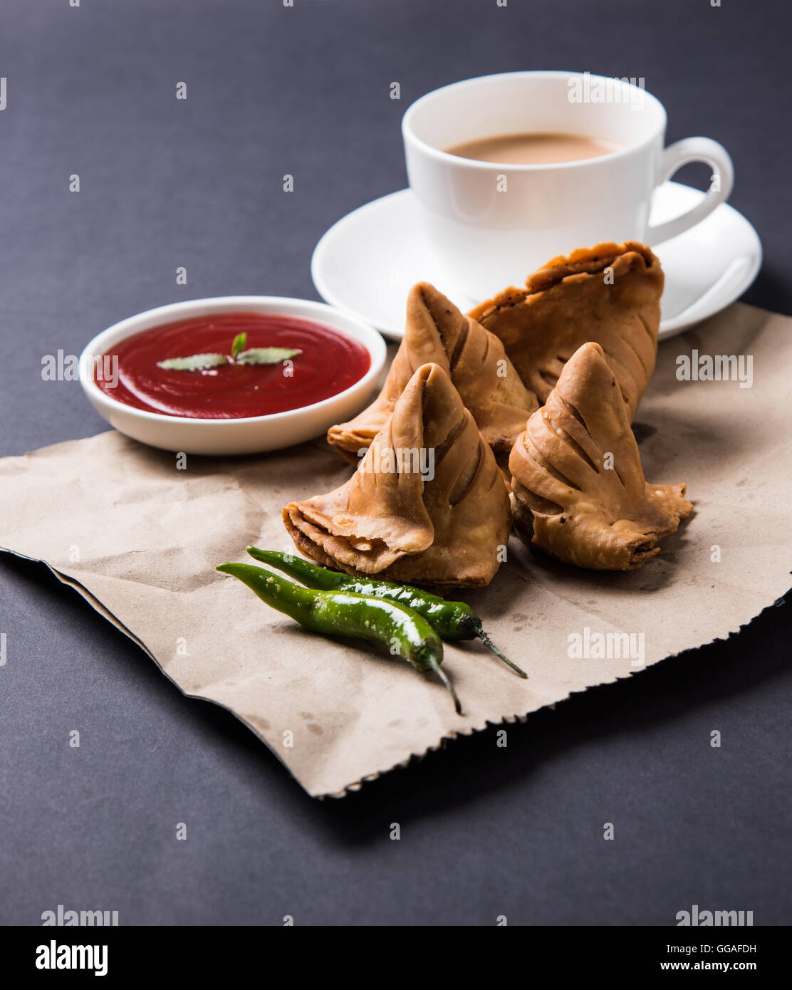 Tea With Samosa
