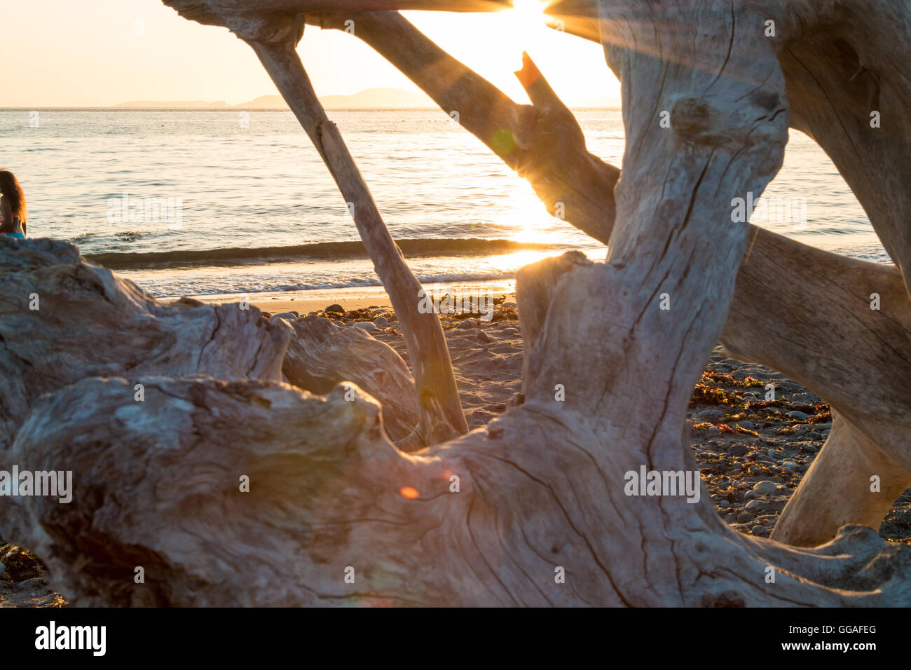Deception Pass State Park Sunset Stock Photo - Alamy