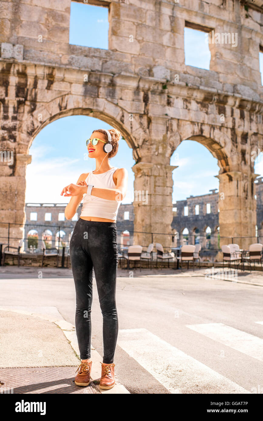Ancient roman female sport hi-res stock photography and images - Alamy