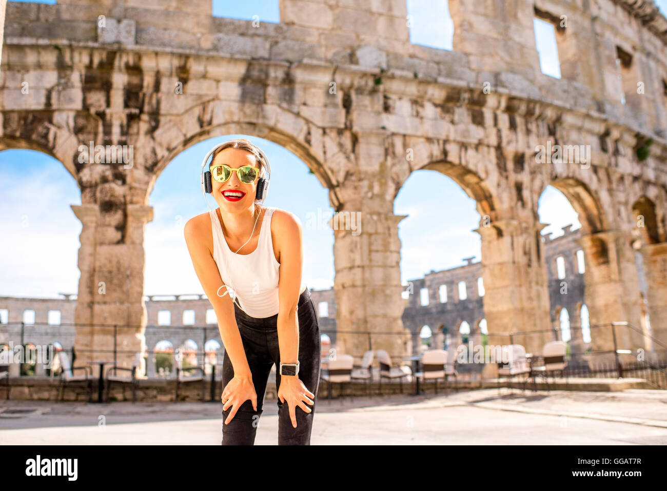 Ancient roman female sport hi-res stock photography and images - Alamy