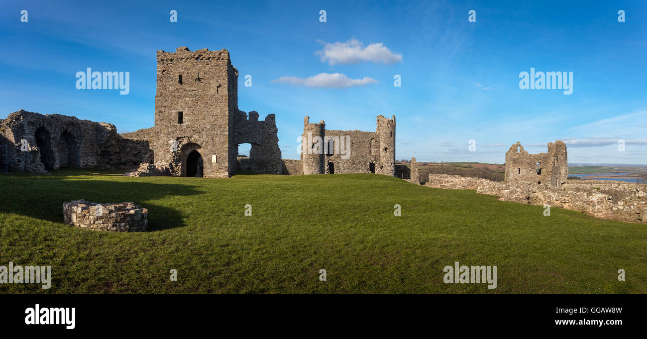 Llansteffan castle hi-res stock photography and images - Alamy