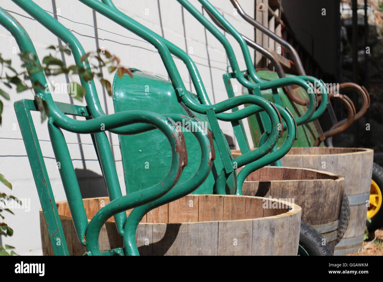 Wheelbarrow container hi-res stock photography and images - Alamy