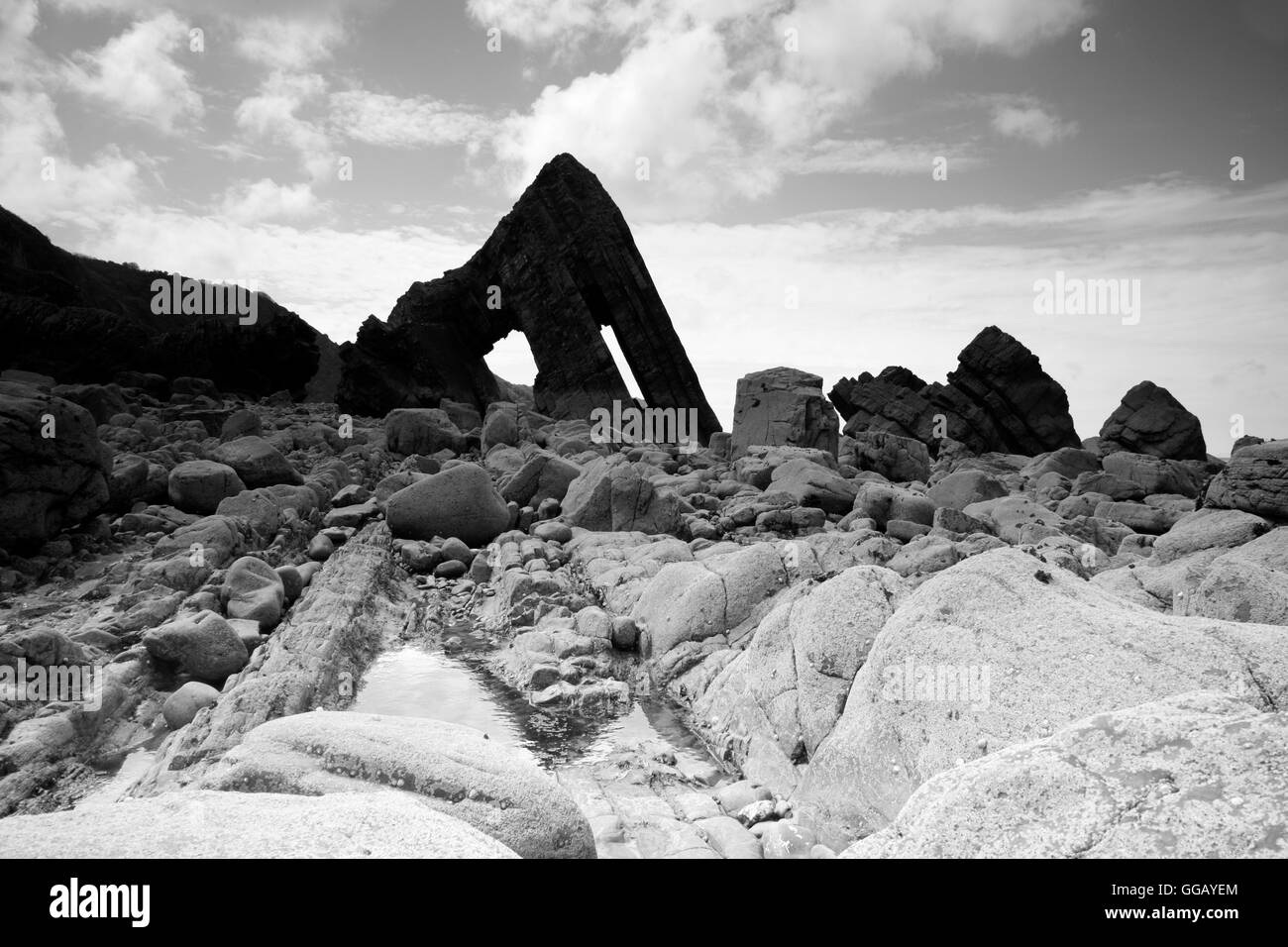 Blackchurch Rock, Devon, England, UK Stock Photo - Alamy