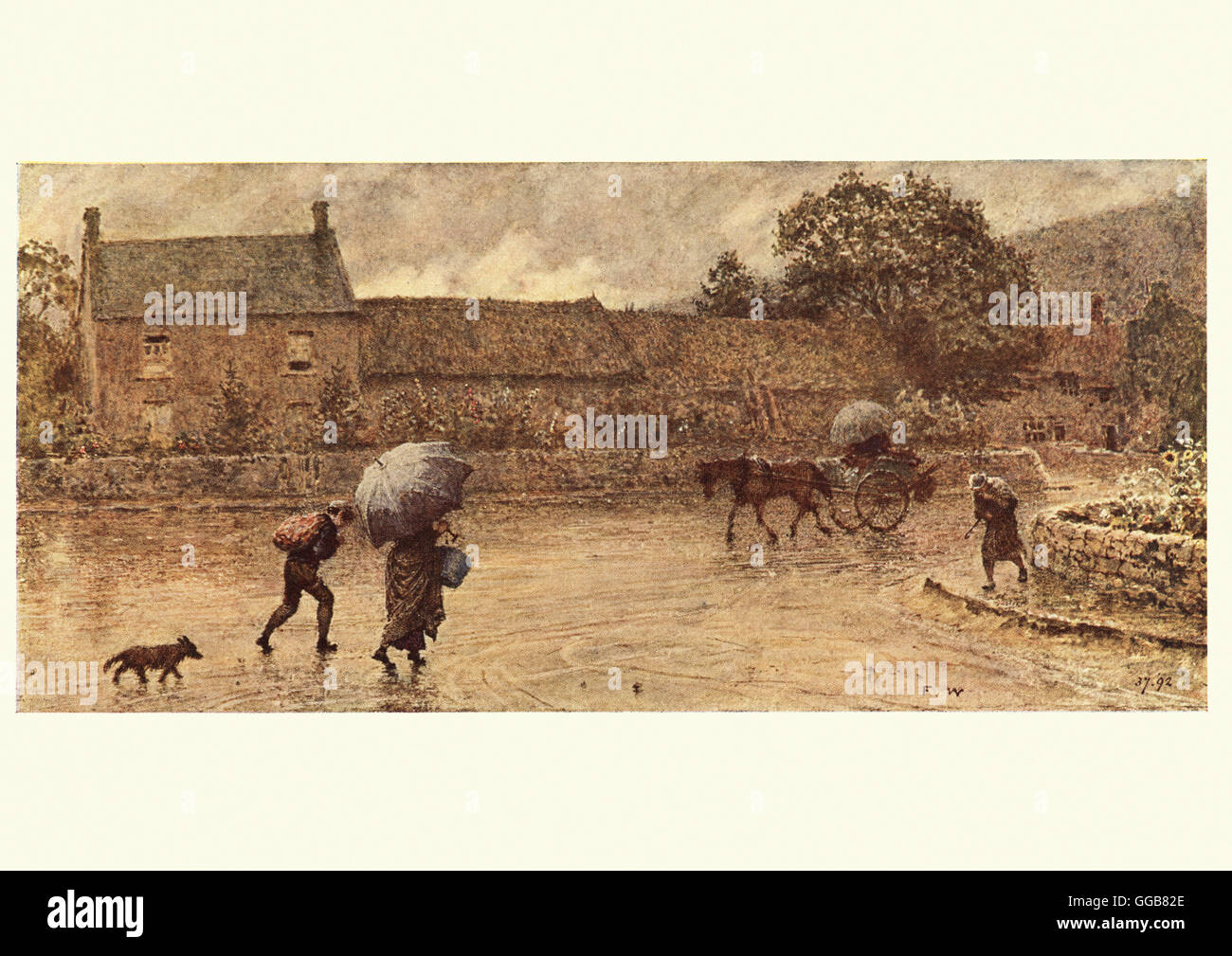 Frederick walker painting hi-res stock photography and images - Alamy