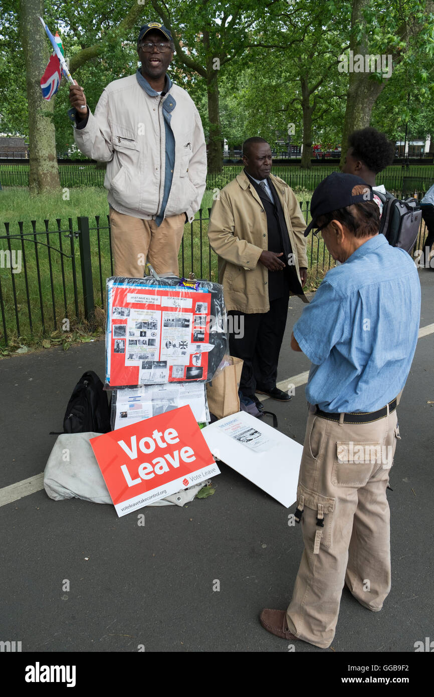 Speakers corner debate hi-res stock photography and images - Alamy