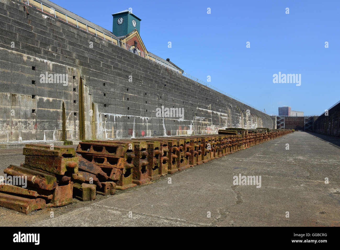 Titanic dry dock hi-res stock photography and images - Alamy