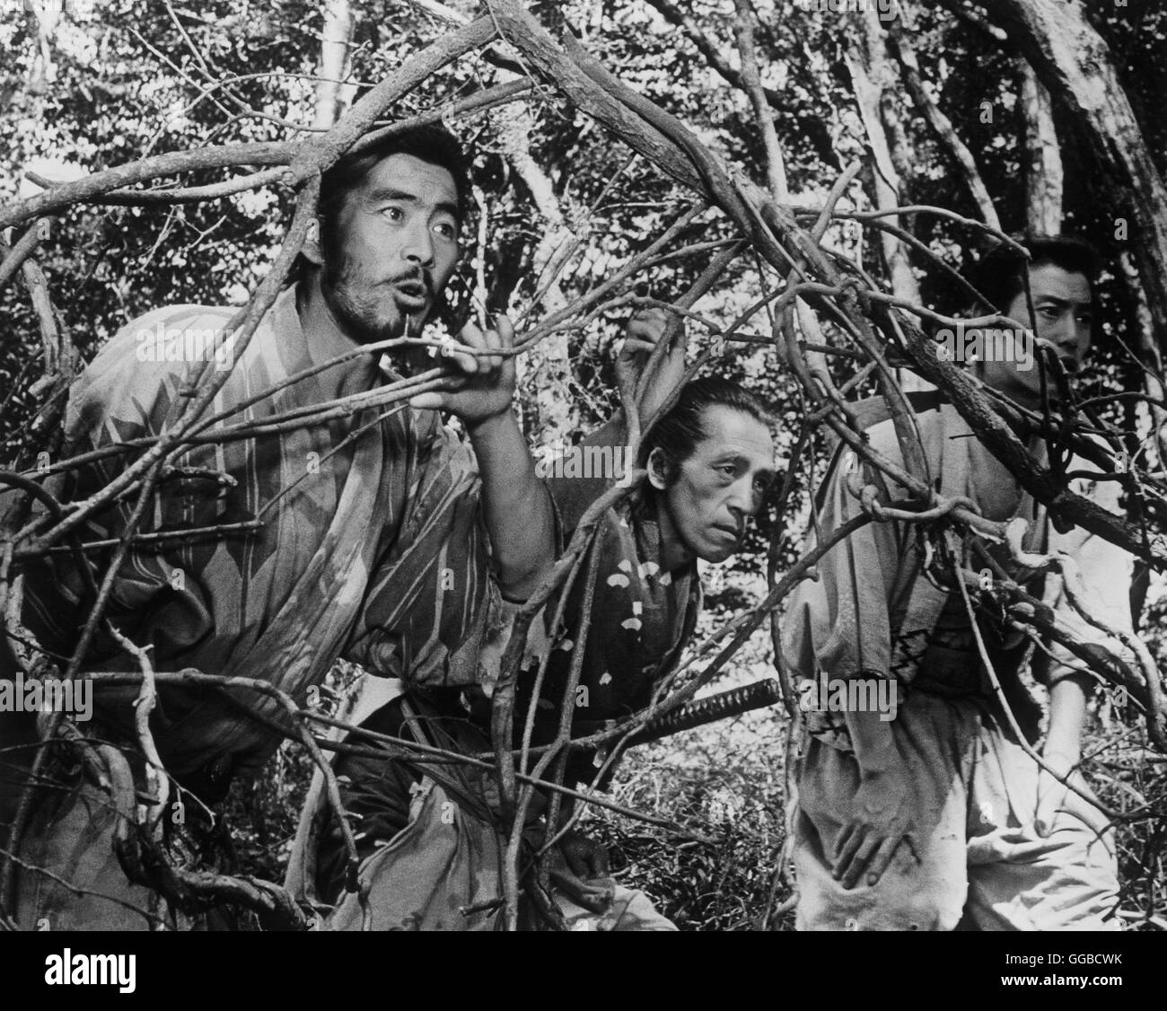 DIE SIEBEN SAMURAI / THE SEVEN SAMURAI Shichinin no samurai Japan 1954 ...