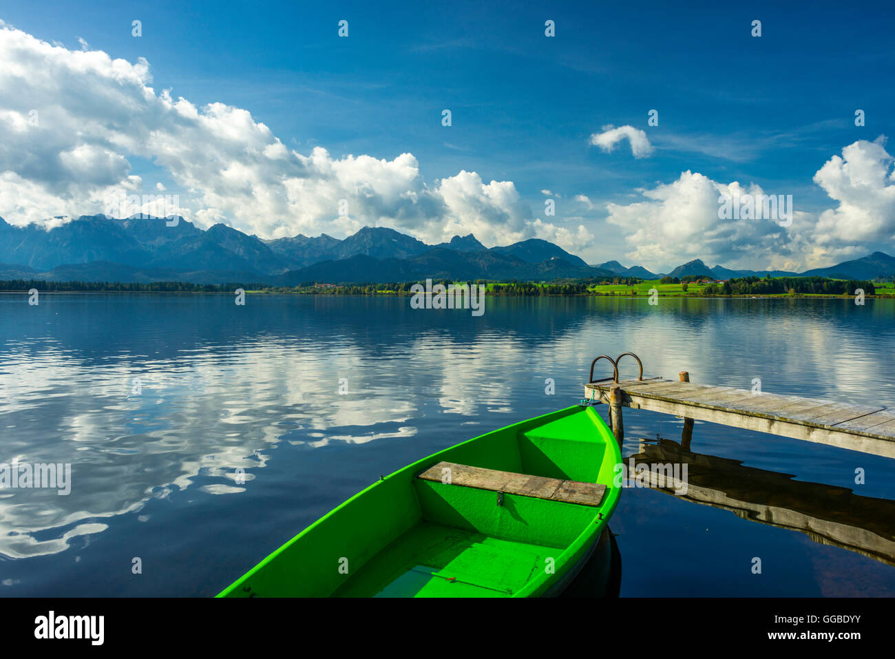 Hopfensee, East Allgaeu Stock Photo - Alamy