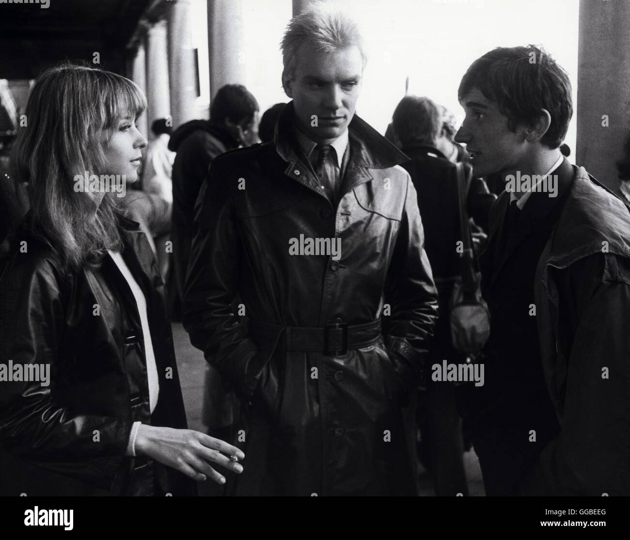 QUADROPHENIA UK 1979 Franc Roddam Steph (LESLIE ASH), Ace (STING) and ...
