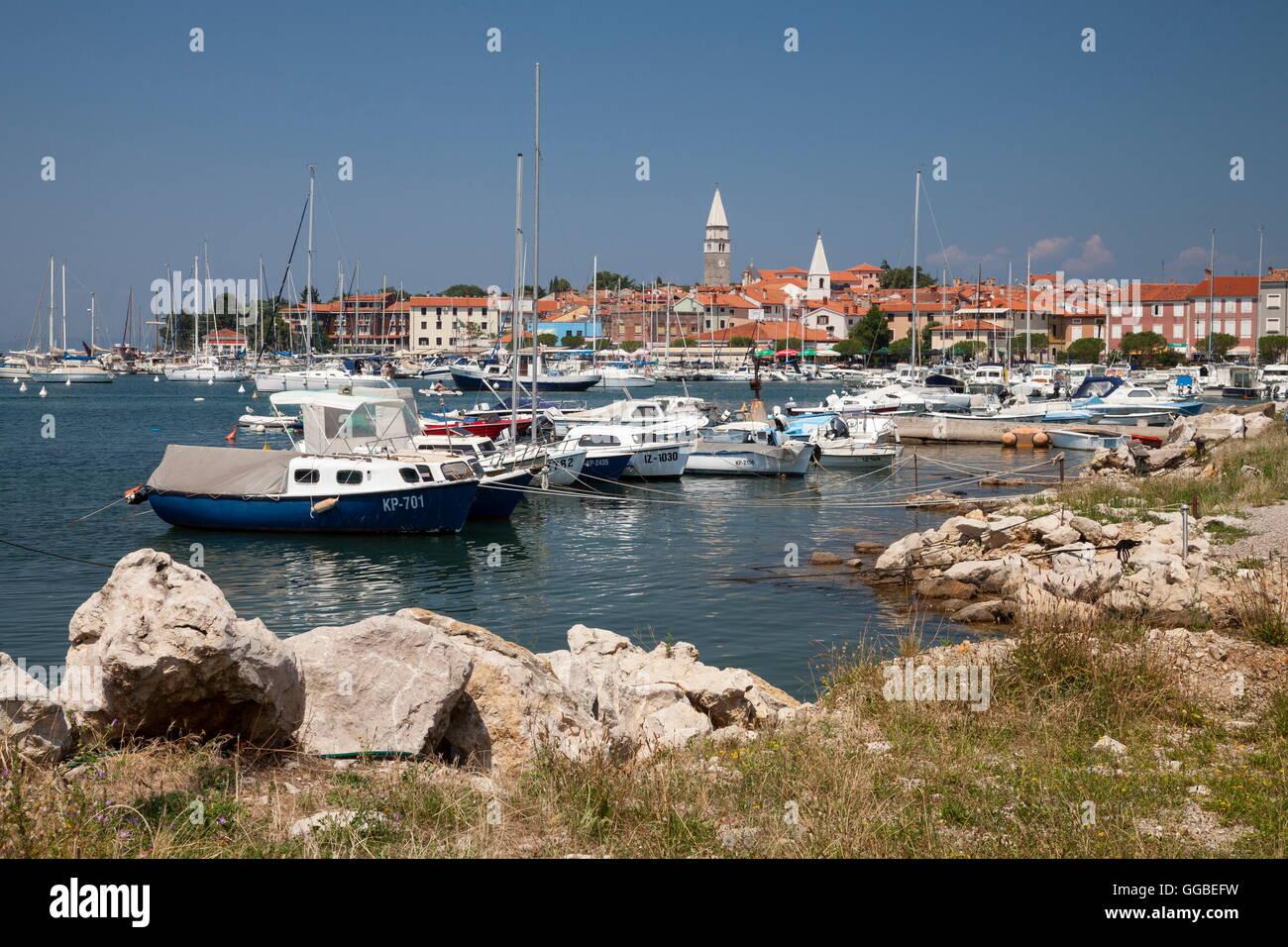 geography / travel, Slovenia, Primorska, Adriatic coast, Izola ...