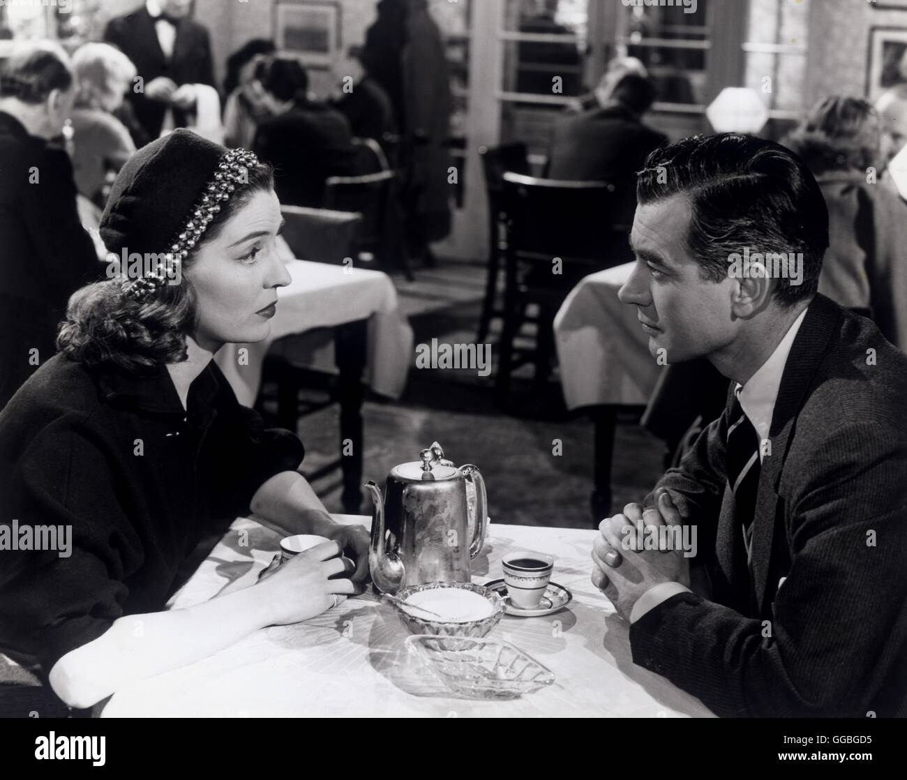 BACKGROUND / UK 1953 / Daniel Birt Barbie Lomax (VALERIE HOBSON) and ...