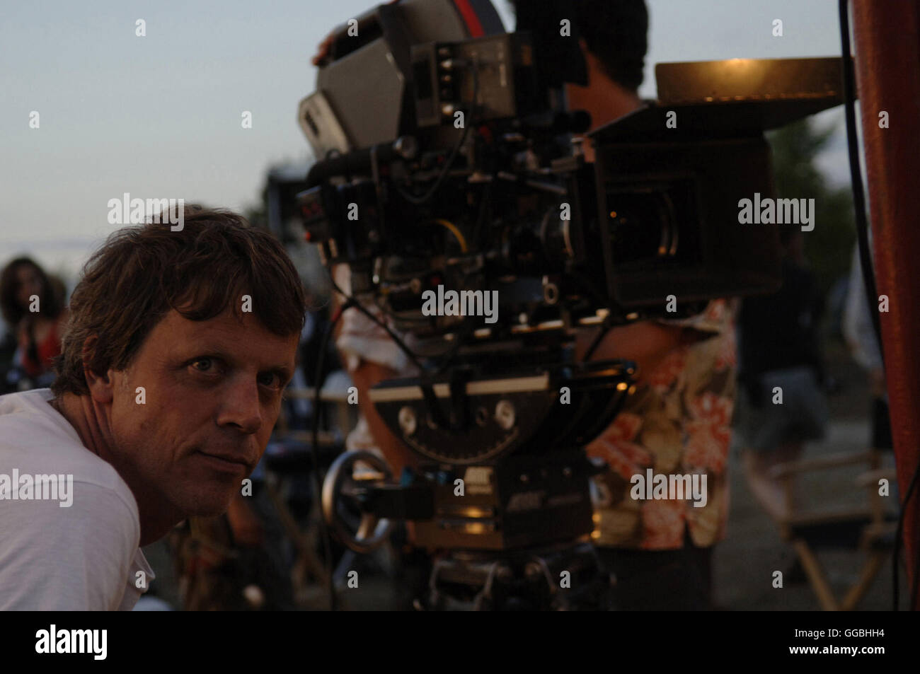 Director TODD HAYNES on the set. Regie: Todd Haynes aka. I'm not there ...