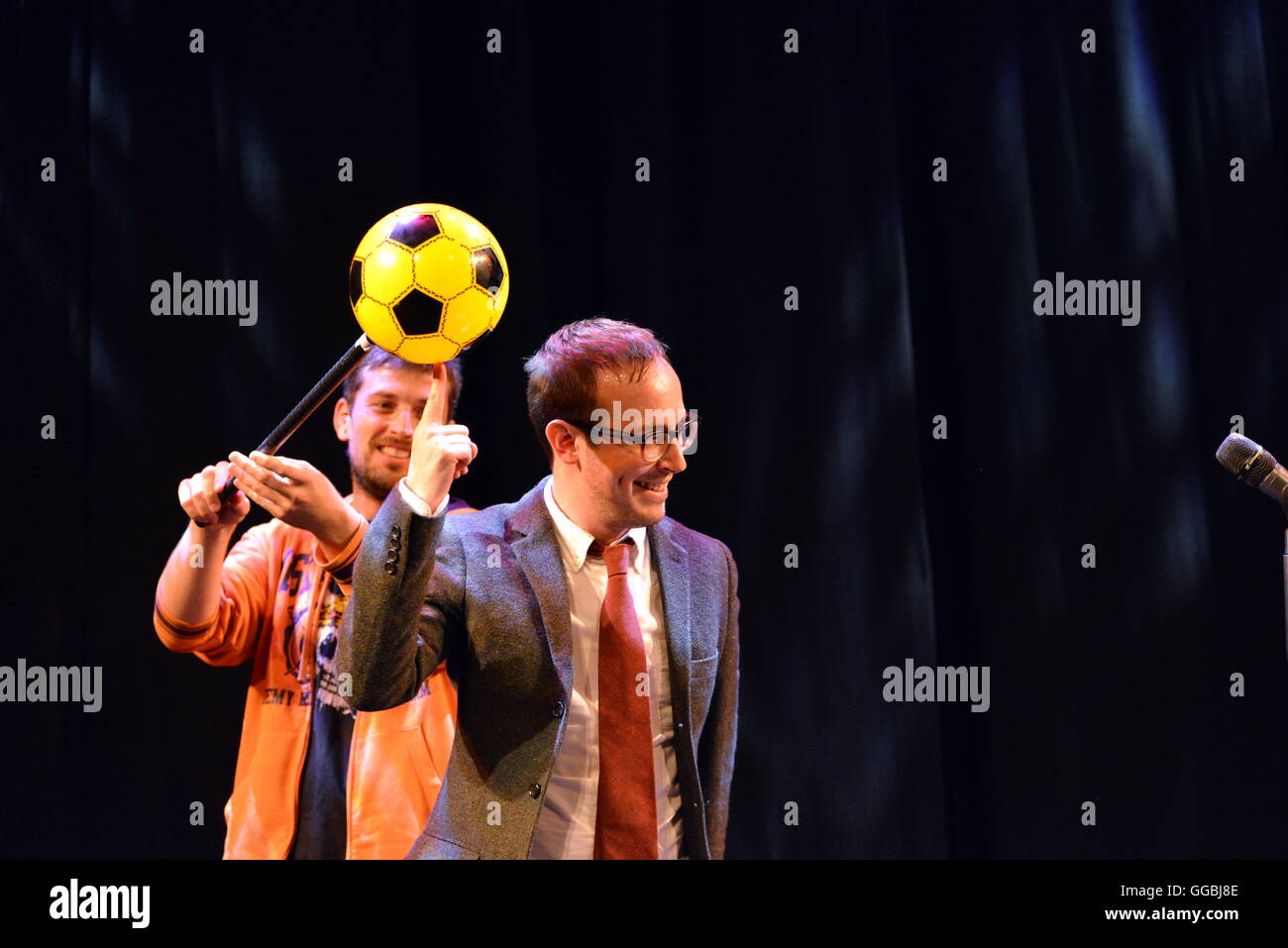 Sam Fletcher performs at Underbelly Press Launch Edinburgh Fringe 2016 ...