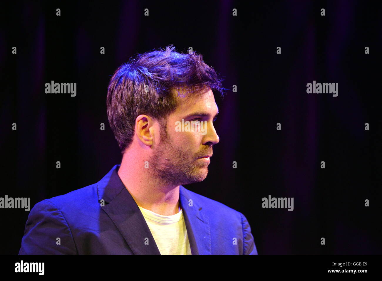 Charlie Wood at the Underbelly Press Launch Edinburgh Fringe 2016 Stock ...