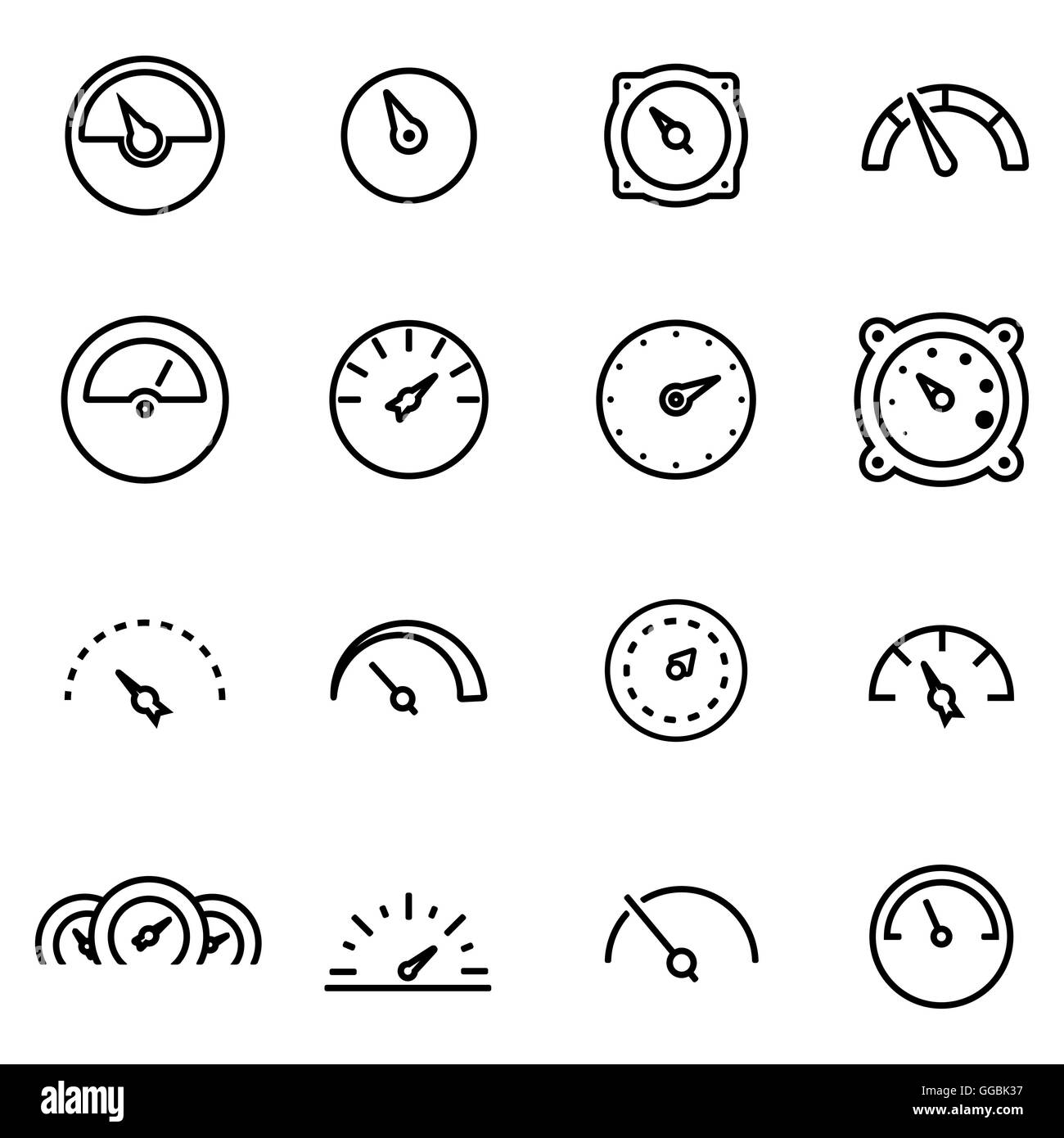 Electricity meter gauge Black and White Stock Photos & Images - Alamy