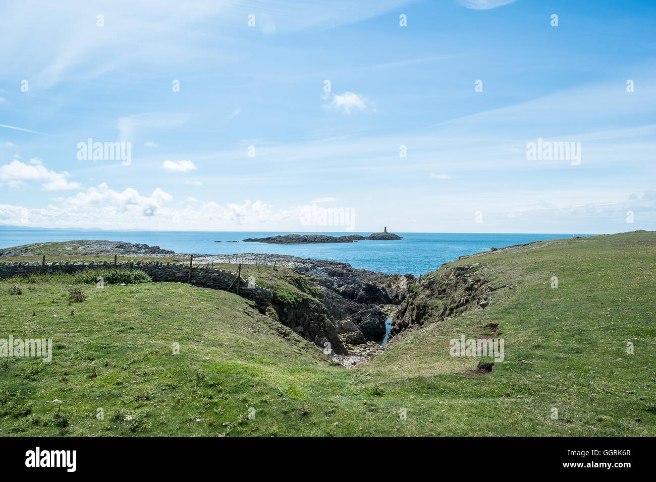 Rhoscolyn lighthouse hi-res stock photography and images - Alamy