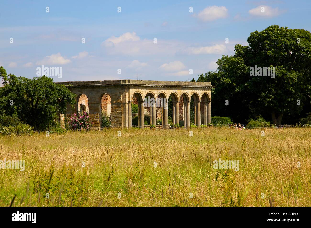 Gibside. The Orangery ruin, Rowlands Gill, Gateshead, Tyne & Wear ...