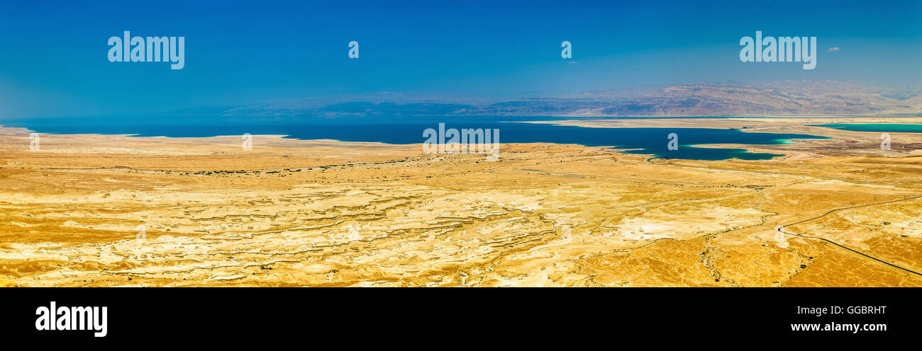Aerial view of the Dead Sea in Israel Stock Photo - Alamy