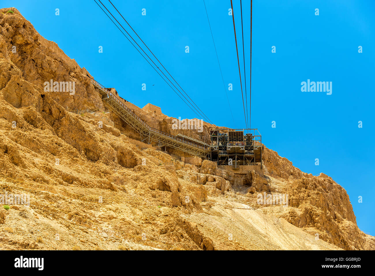 Cable car masada israel middle hi-res stock photography and images - Alamy