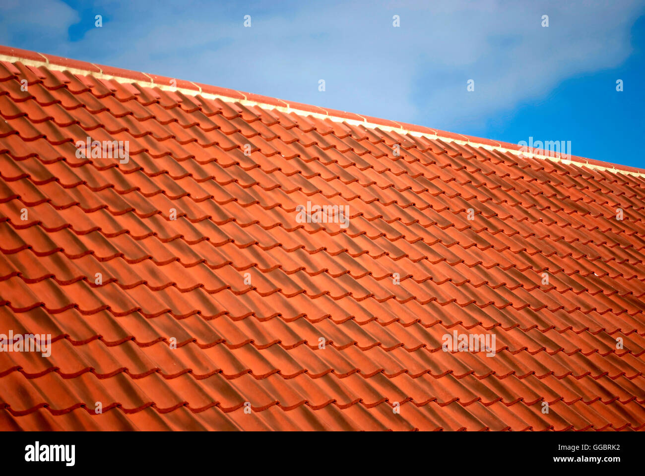 red roof tiles Stock Photo - Alamy